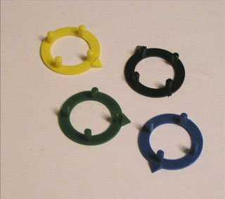 PIL F/22MM KNAP GUL - Plast knapper - Vejle R.C. Elektronik