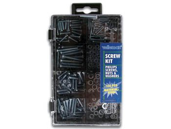 SKRUE-SORTIMENT 330STK. - Skrue sortimenter - Vejle R.C. Elektronik